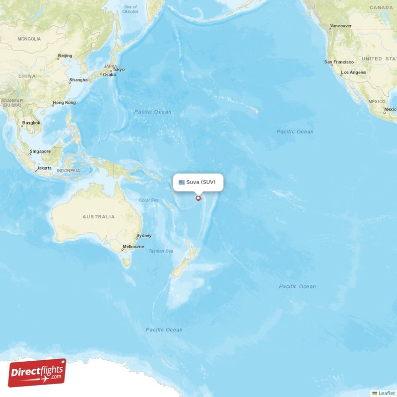 Direct flights from Suva to Cicia, SUV to ICI non-stop - Directflights.com