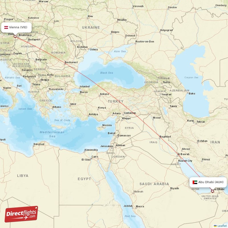 Direct flights from Vienna to Abu Dhabi, VIE to AUH non-stop ...