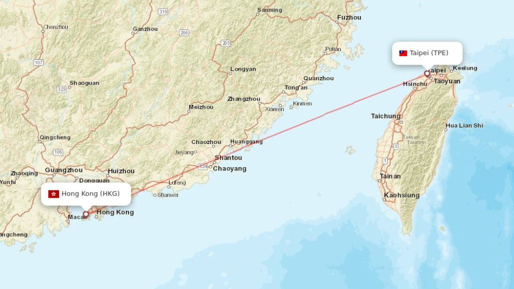 Find direct flights to Taiwan – book a non-stop flight - Directflights.com