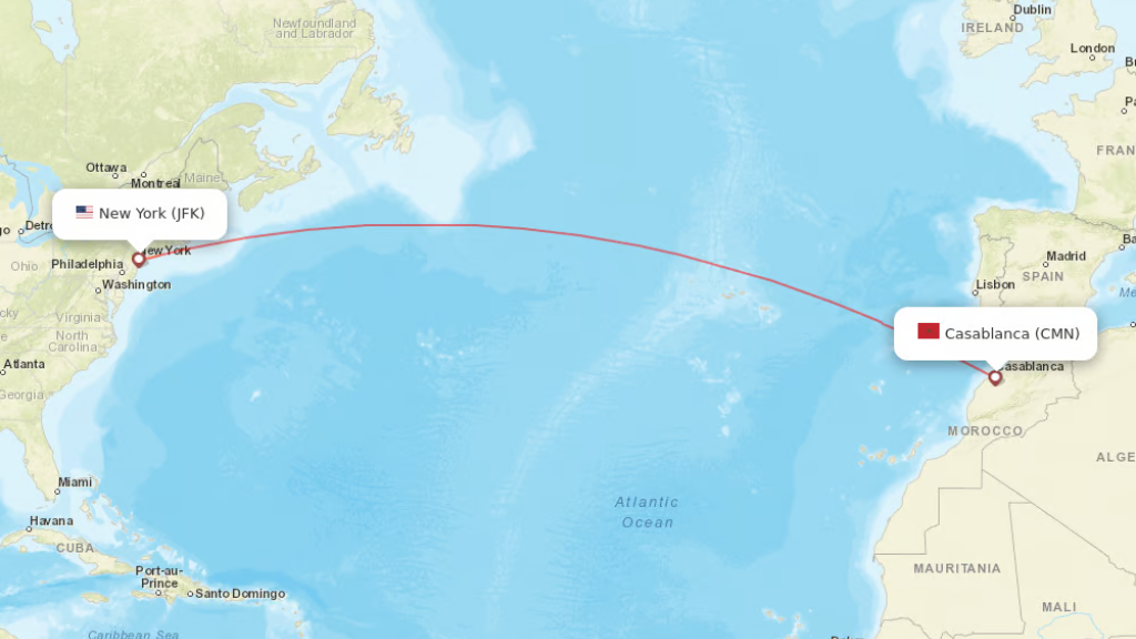 Find direct flights to the largest airports in Morocco - Directflights.com
